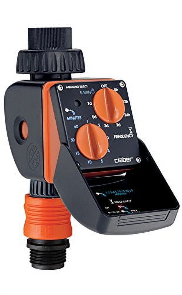Claber 8423 Aquauno Select Sprinkler Timer for Automatic Irrigation ...
