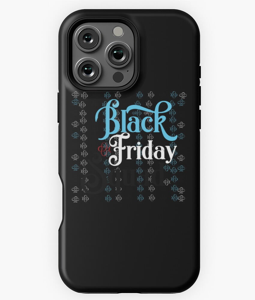 Clack Friday Squad Funny Shopping Phone Case for iPhone 16 15 14 13 12 ...