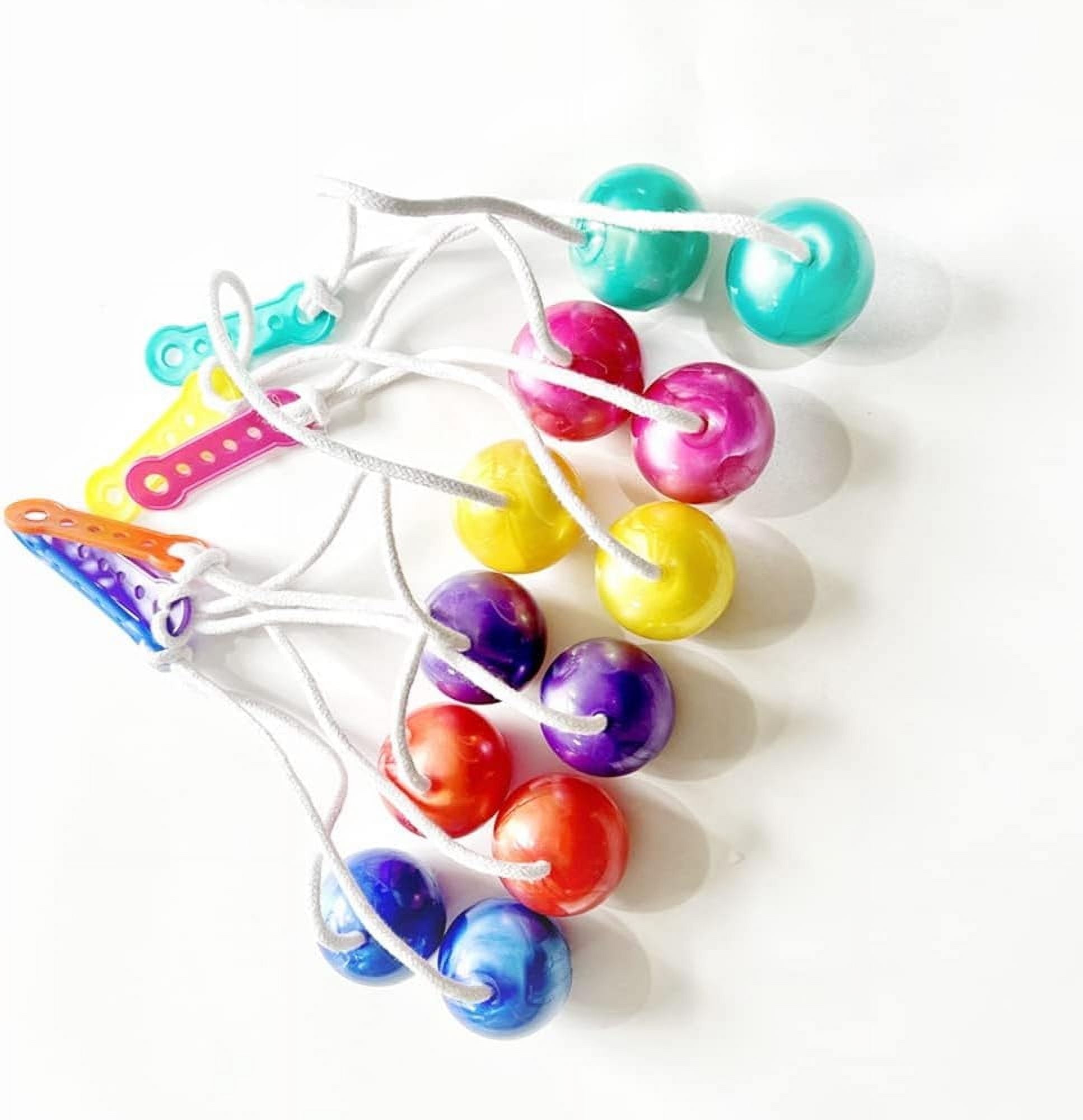 Clackers Balls - Birthday Party Noise Makers, Fun Way to Enhance Motor ...