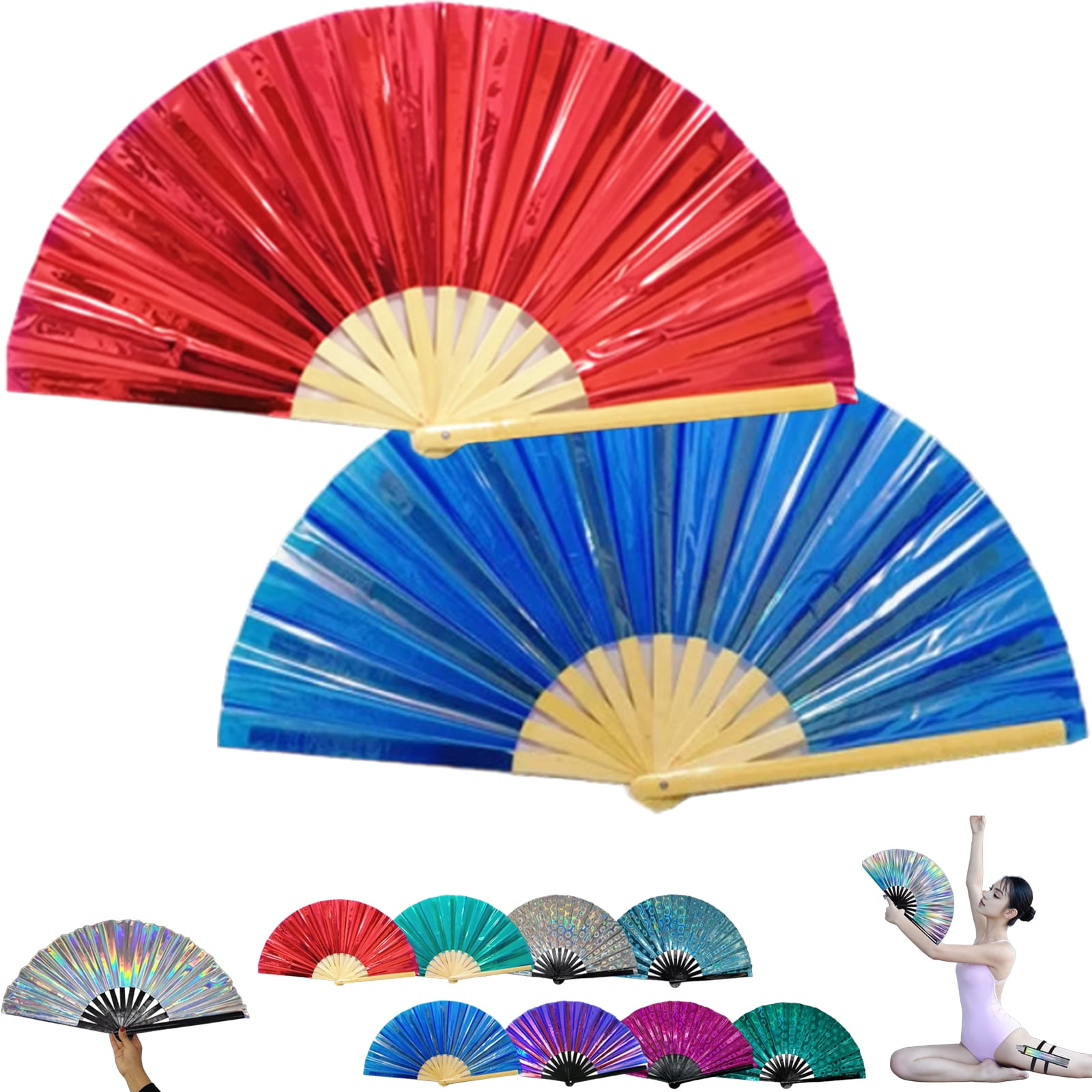 Clacking Fans for Line Dancing, Boots on the Ground fan, Large Folding ...