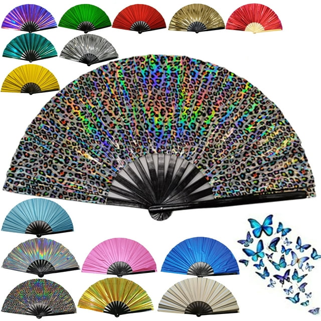 Clacking Fans for Line Dancing, Boots on the Ground fan, Large Folding ...