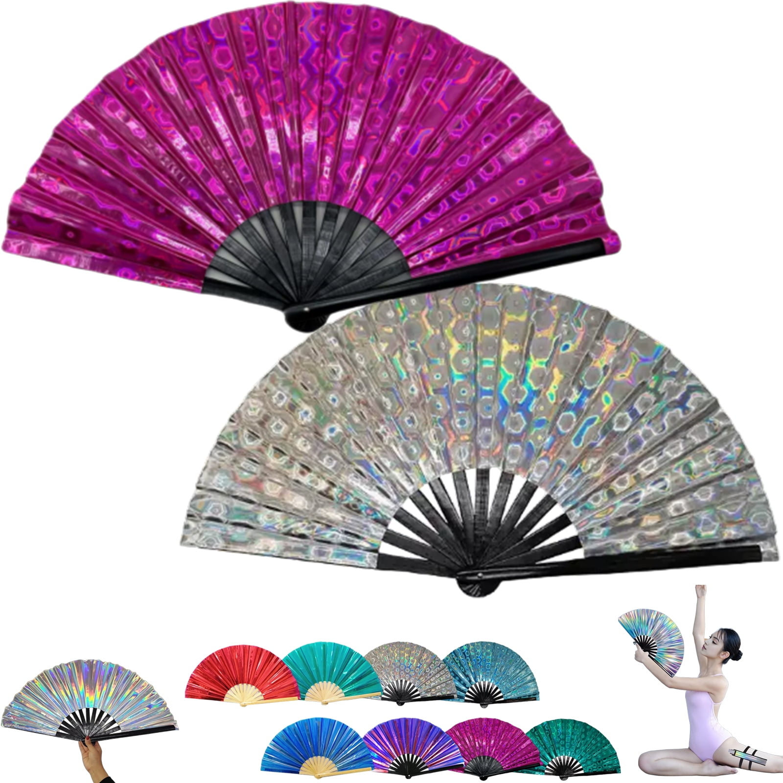 Clacking Fans for Line Dancing, Boots on the Ground fan, Large Folding ...