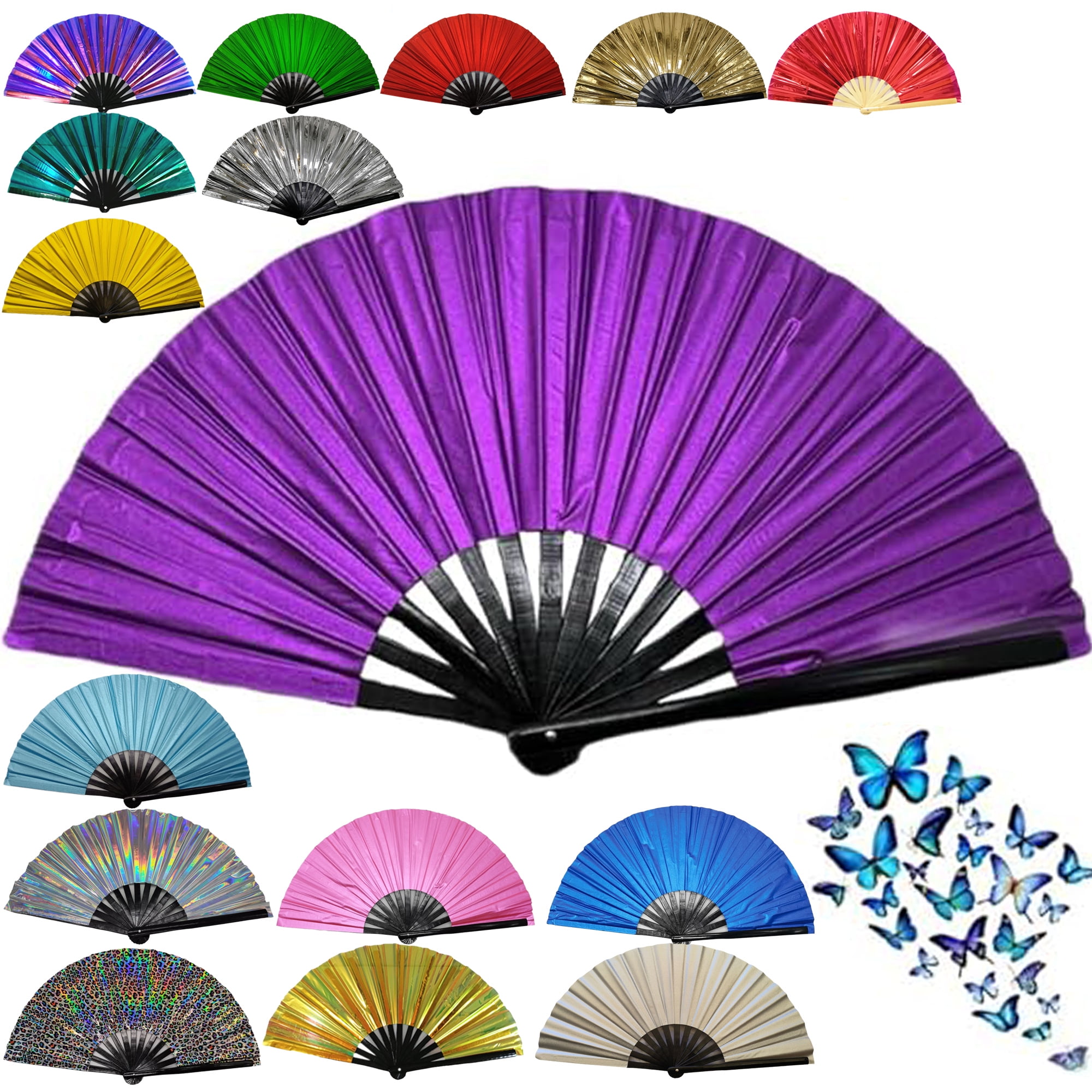 Clacking Fans for Line Dancing, Boots on the Ground fan, Large Folding ...
