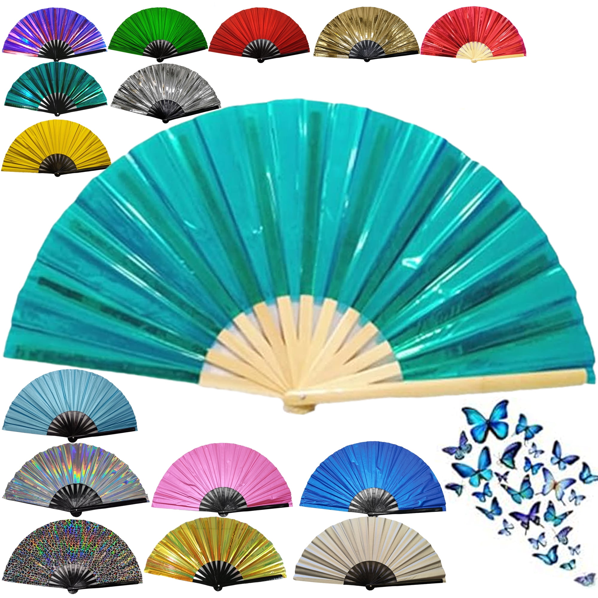 Clacking Fans for Line Dancing, Boots on the Ground fan, Large Folding ...