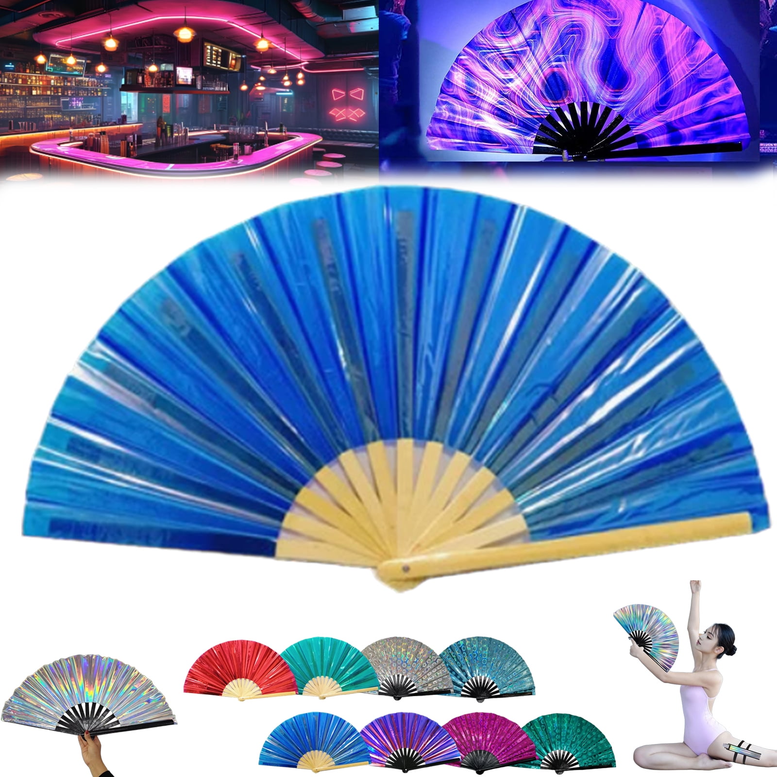 Clacking Fans for Line Dancing, Boots on the Ground fan, Large Folding ...