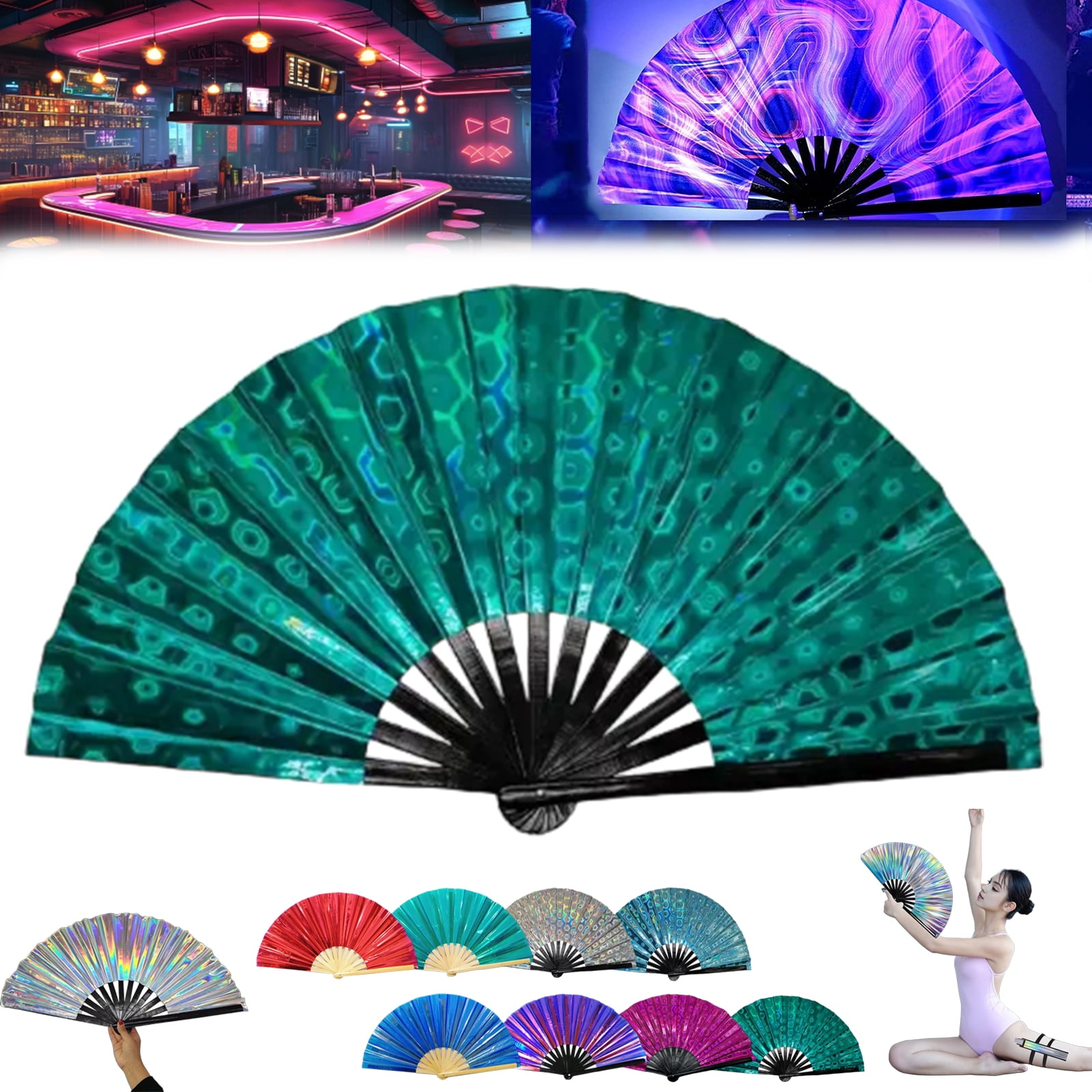 Clacking Fans for Line Dancing, Boots on the Ground fan, Large Folding ...