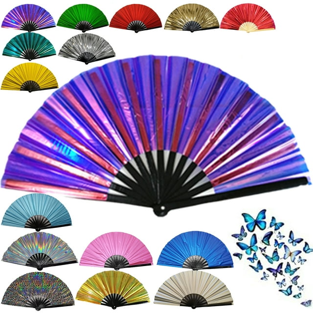 Clacking Fans for Line Dancing, Boots on the Ground fan, Large Folding ...