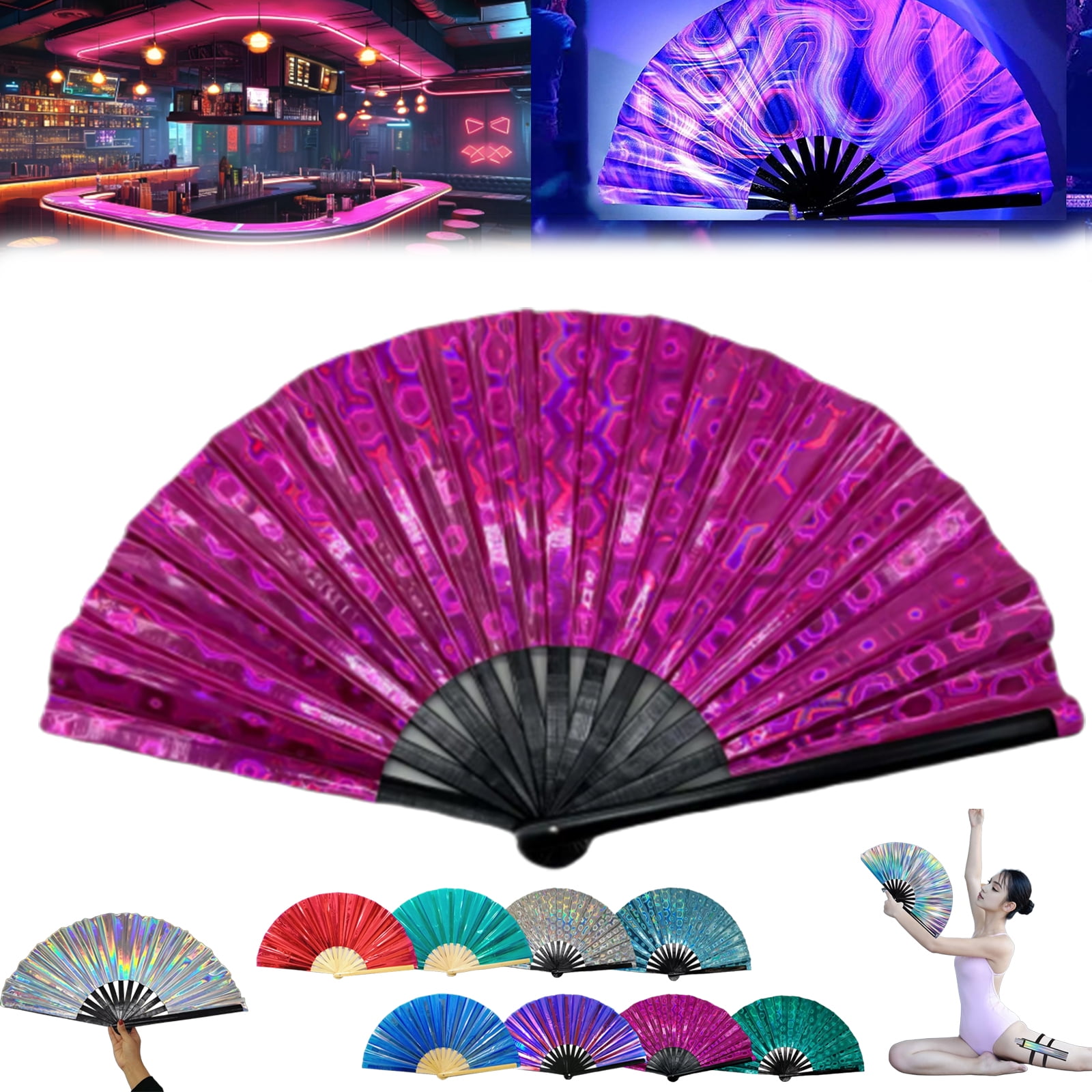 Clacking Fans for Line Dancing, Boots on the Ground fan, Large Folding ...