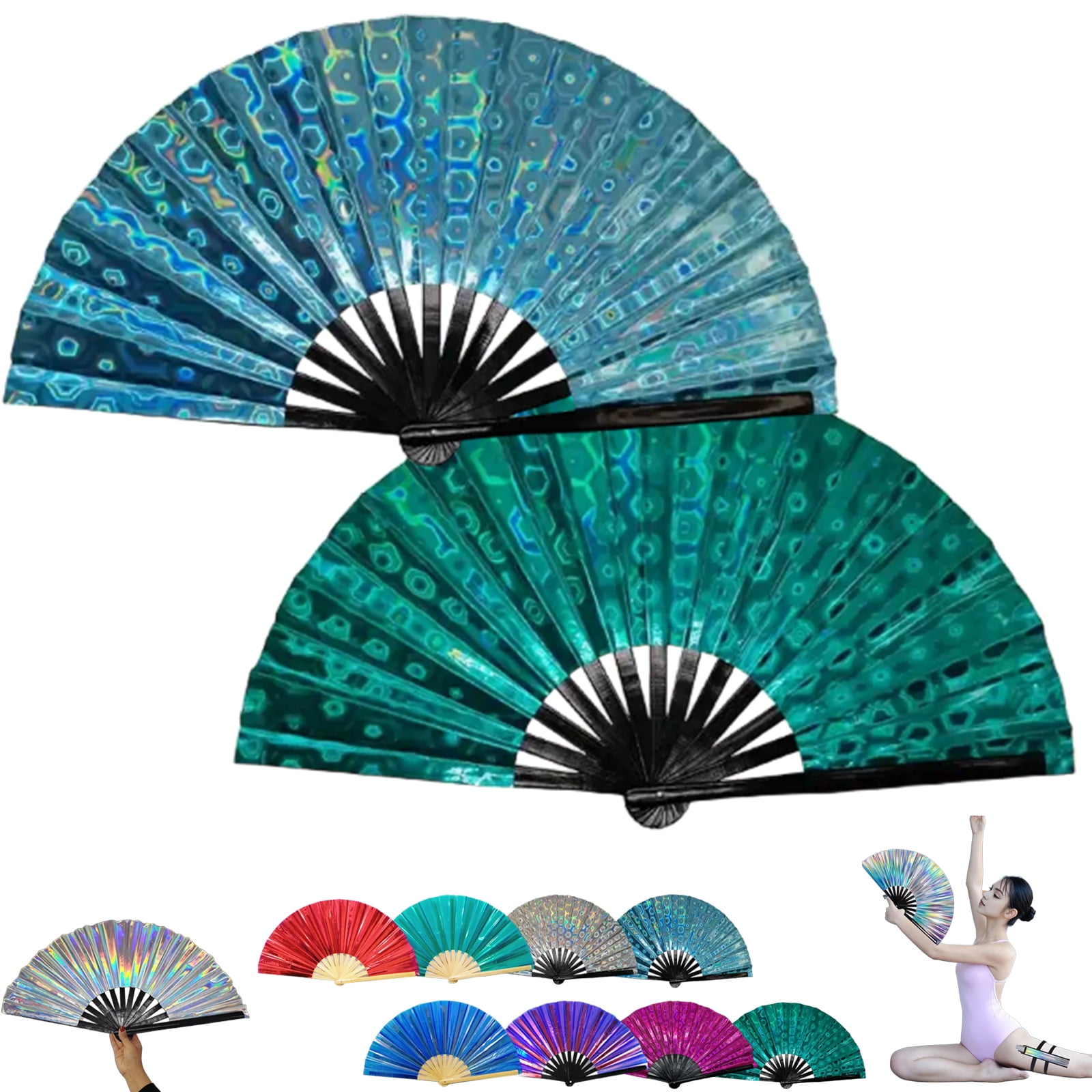 Clacking Fans for Line Dancing, Boots on the Ground fan, Large Folding ...