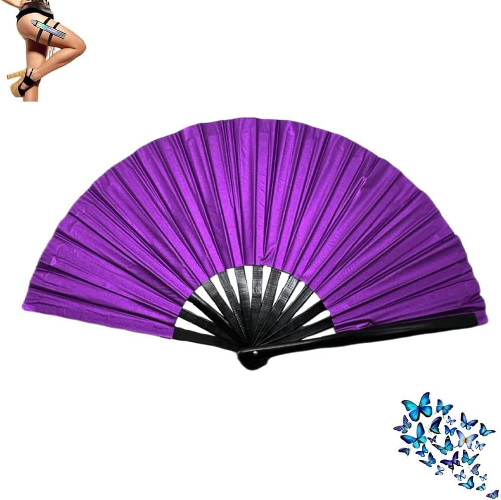 Clacking Fans for Line Dancing, Boots on the Ground fan, Large Folding ...