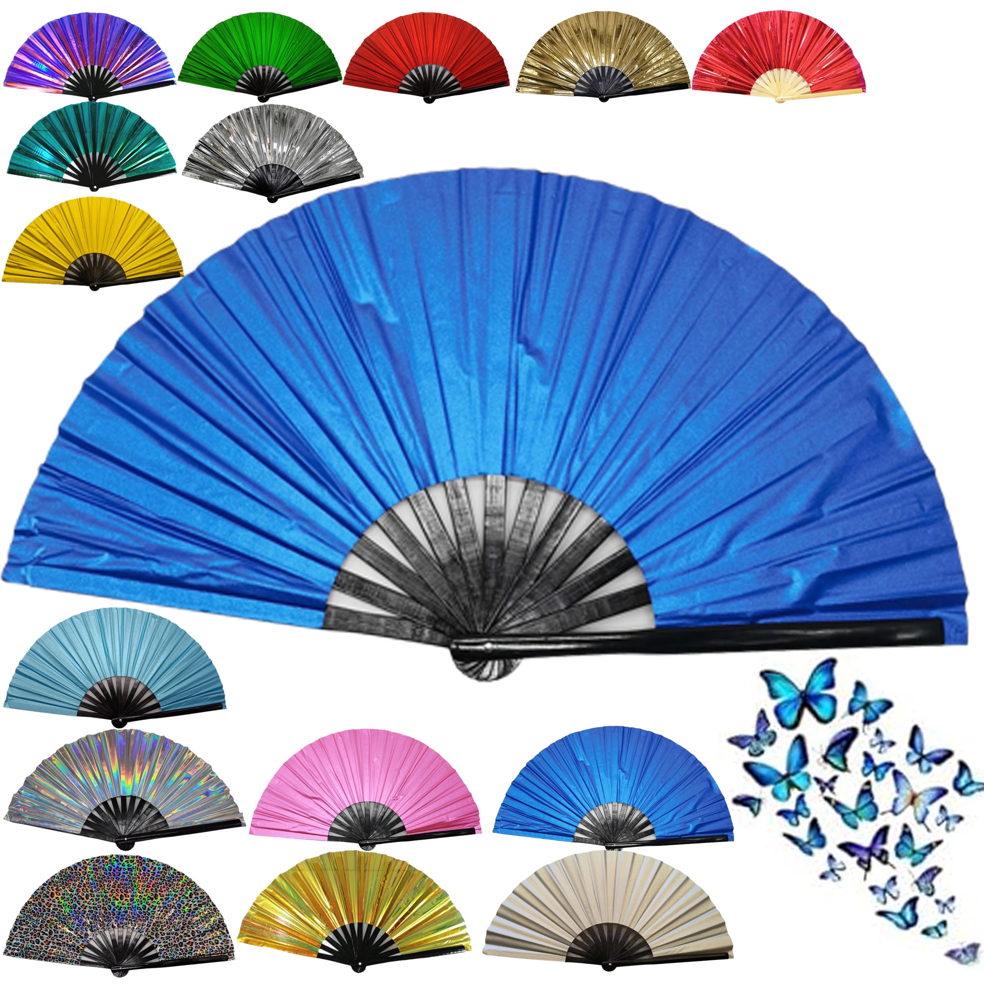 Clacking Fans for Line Dancing, Boots on the Ground fan, Large Folding ...