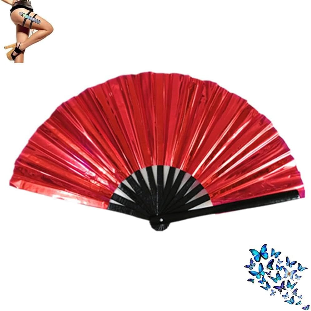 Clacking Fans for Line Dancing, Boots on the Ground fan, Large Folding ...