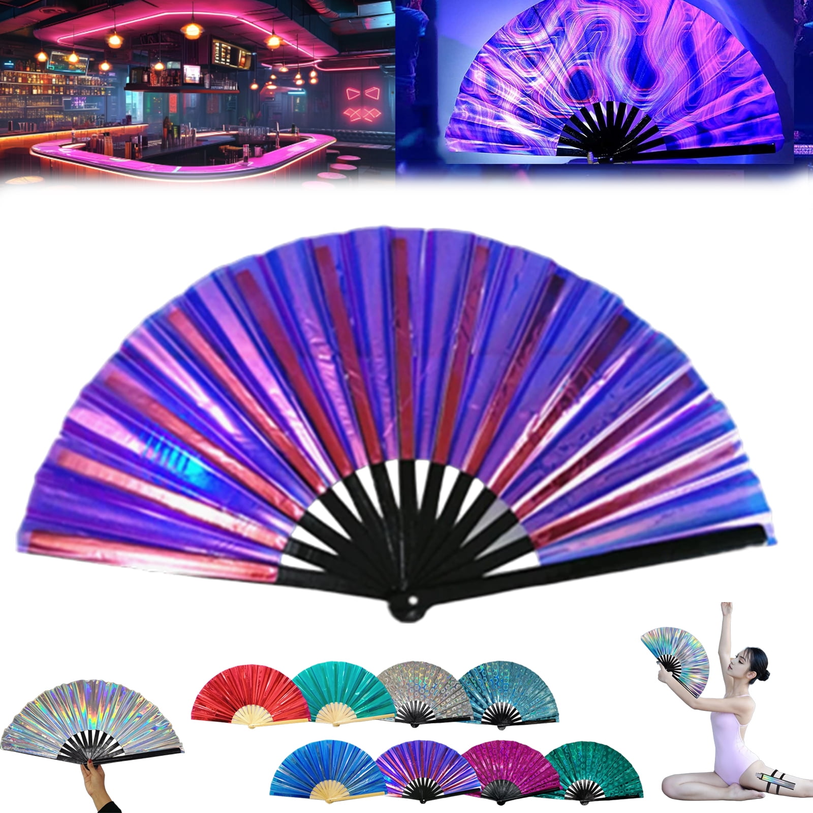 Clacking Fans for Line Dancing, Boots on the Ground fan, Large Folding ...