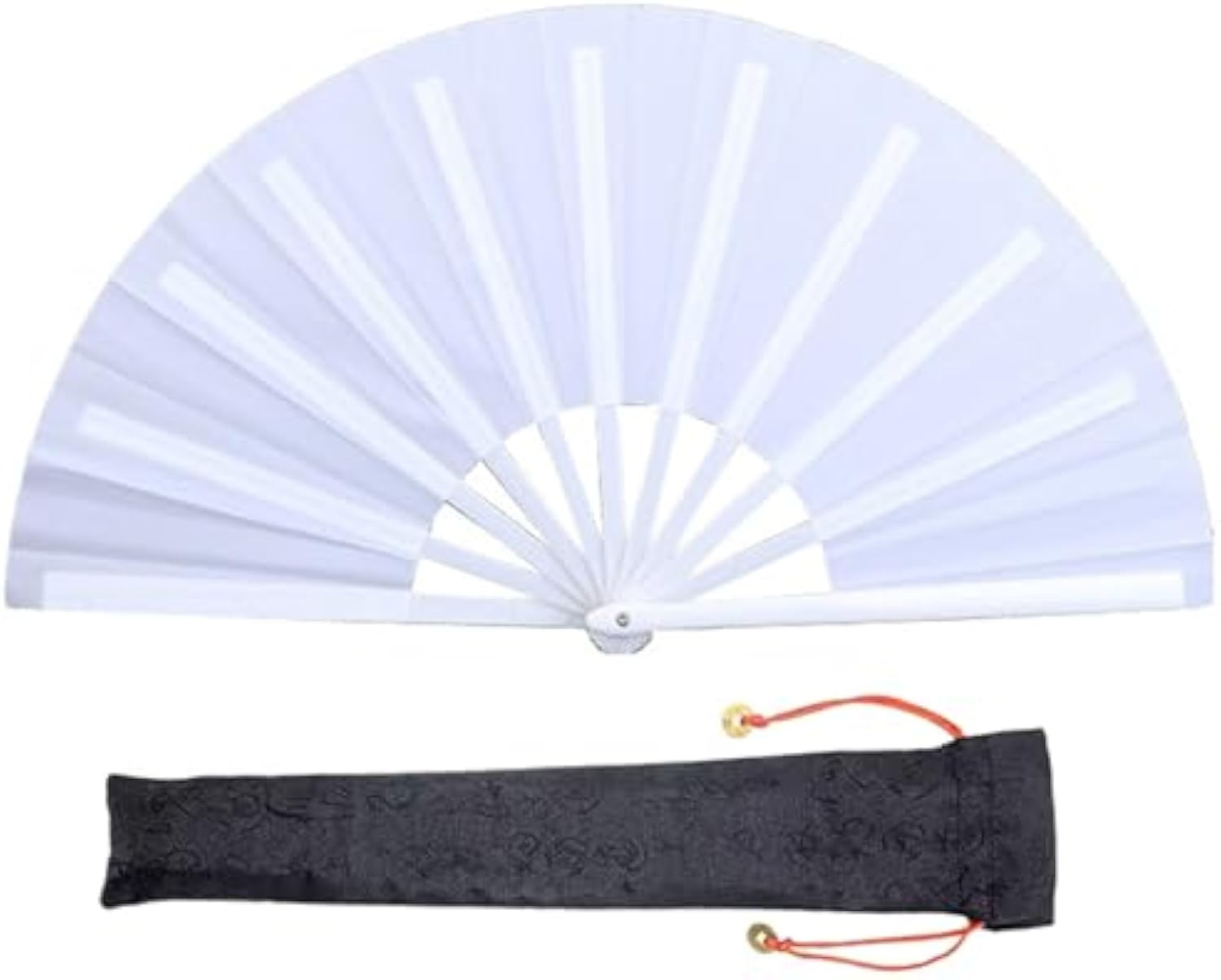 Clacking Fans for Line Dancing,Folding Hand Fan,Black Hand Fans for ...