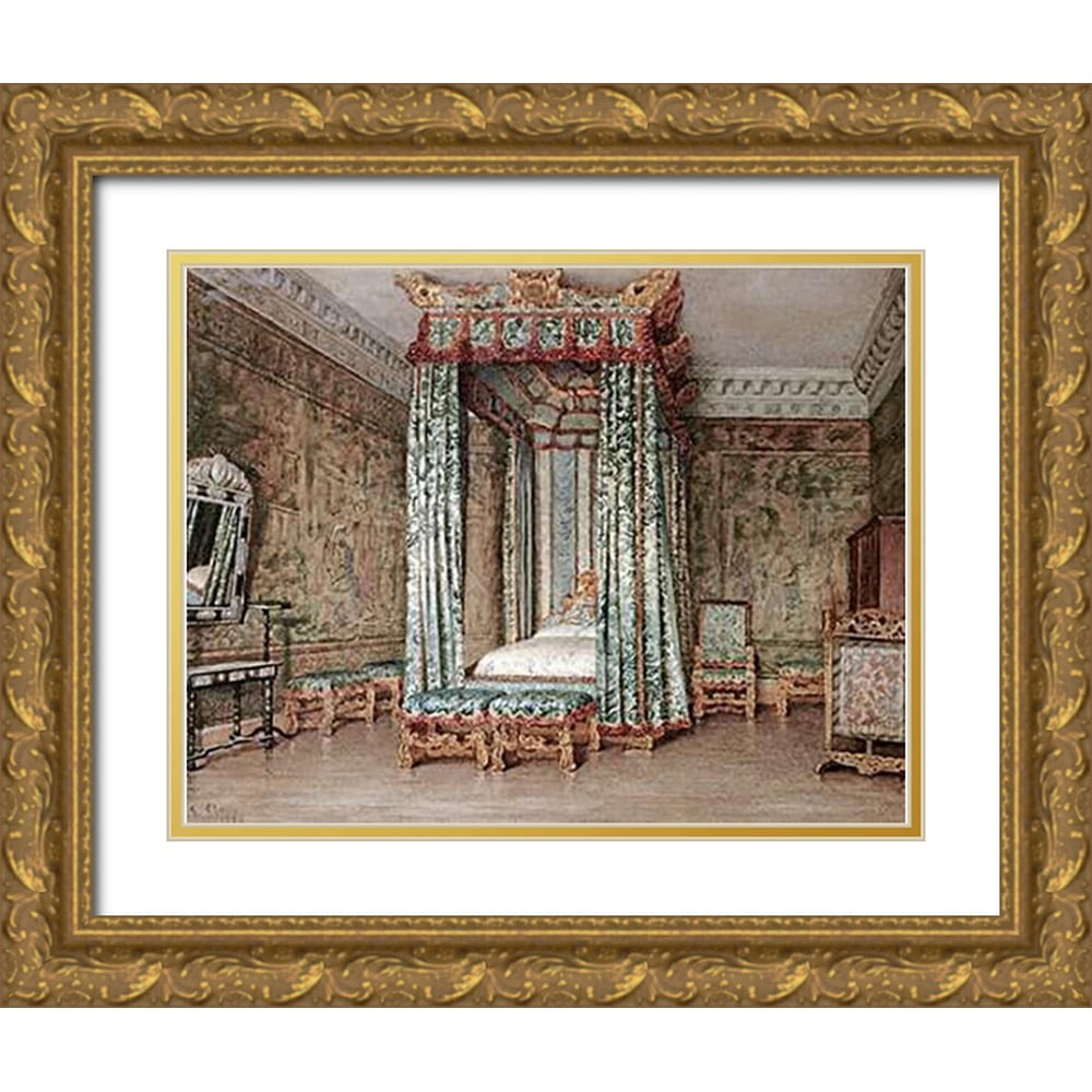 Clacy, Ellen 24x19 Gold Ornate Wood Framed with Double Matting Museum ...