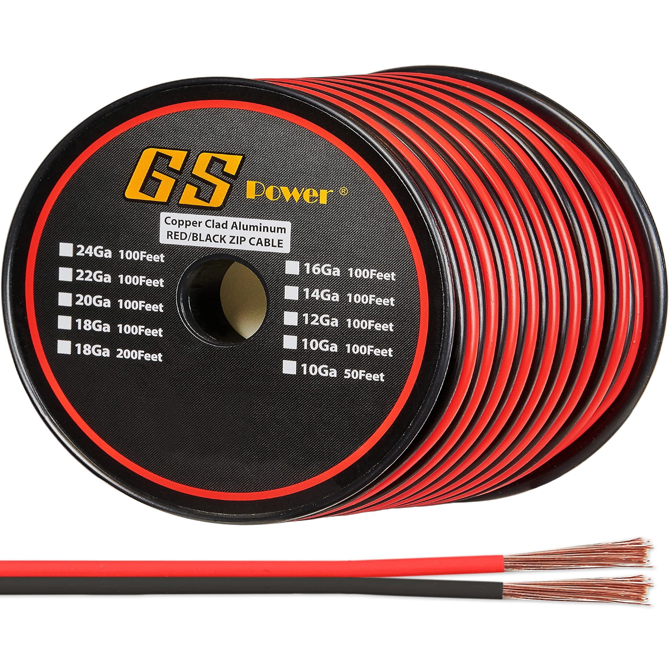 Clad Aluminum 12 Gauge Wire Roll for Outdoor Speaker and Automotive Use ...