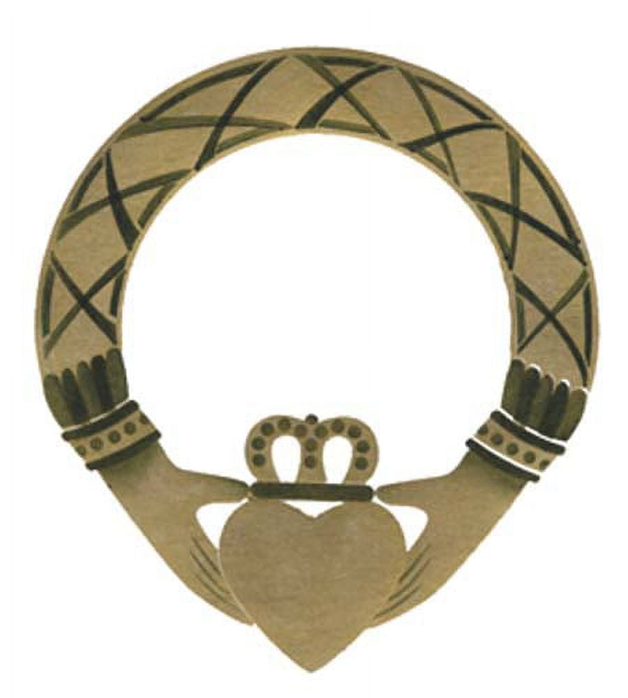 Claddagh Craft Stencil 3080 by Designer Stencils - Walmart.com