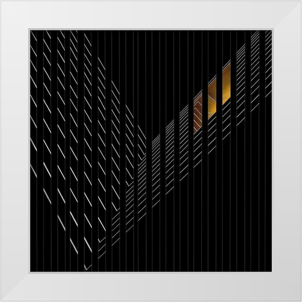 Claes, Gilbert 12x12 White Modern Wood Framed Museum Art Print Titled ...