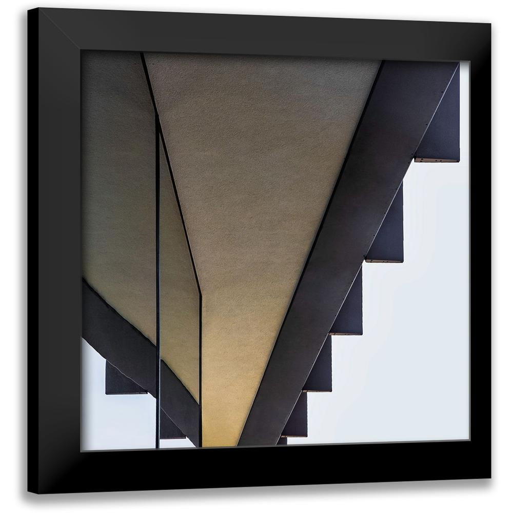 Claes, Gilbert 15x15 Black Modern Framed Museum Art Print Titled - Facciata Dentata - Walmart.com
