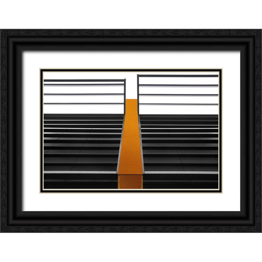 Claes, Gilbert 18x13 Black Ornate Wood Framed with Double Matting Museum Art Print Titled ...