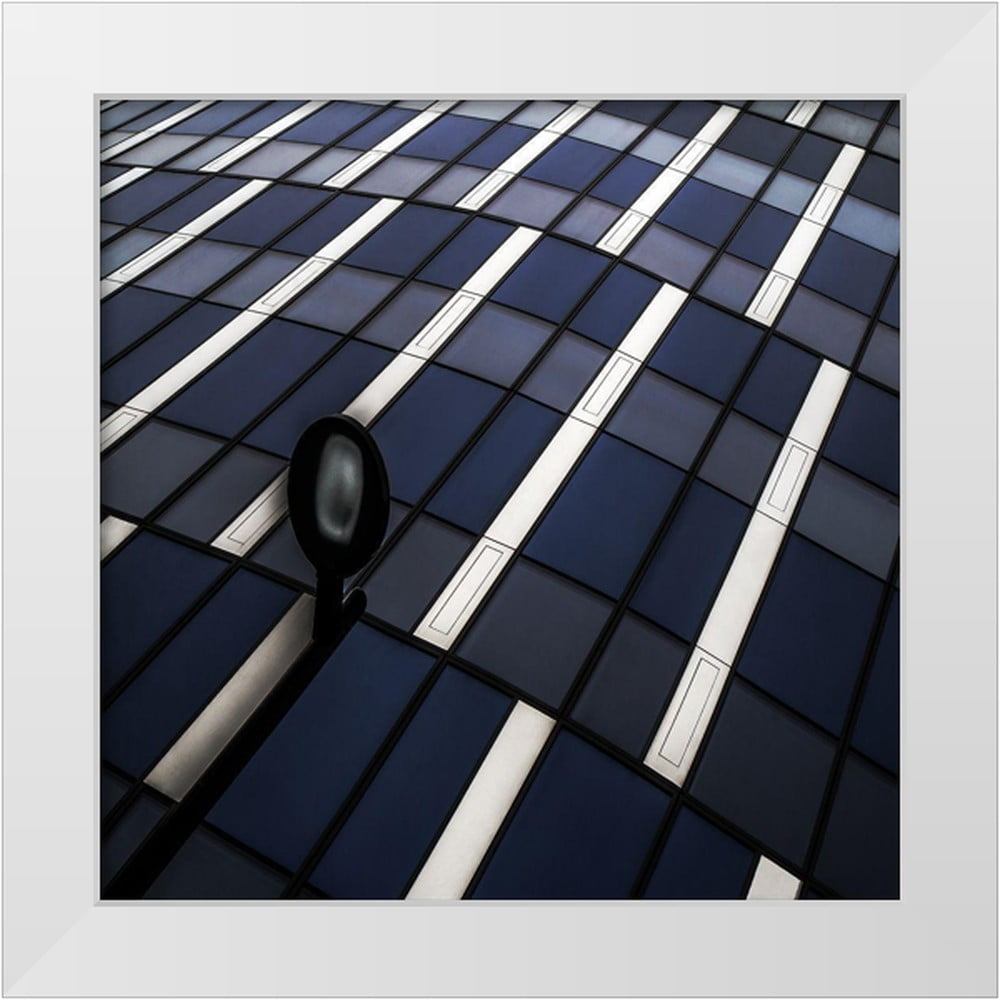 Claes, Gilbert 26x26 White Modern Wood Framed Museum Art Print Titled ...