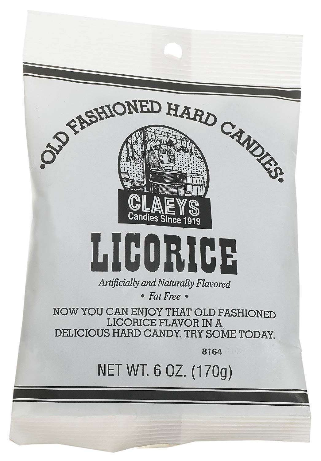 Claey's, Old Fashioned Hard Candy Licorice, 6 oz (4 pack) - Walmart.com