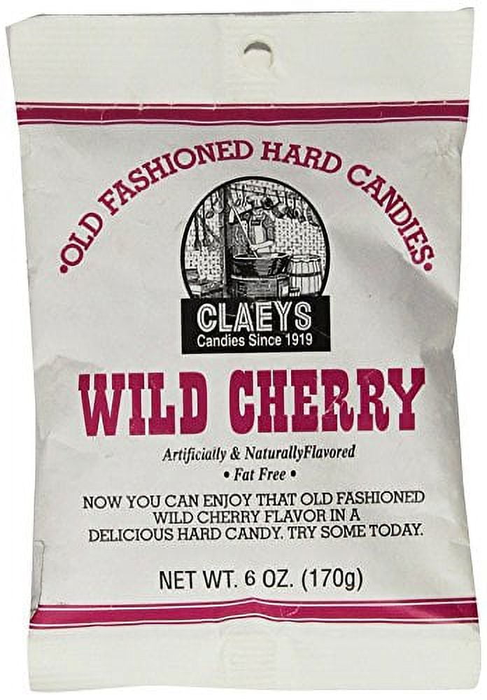 Claey's, Wild Cherry Hard Candy Discs, 6 Ounce Bag - Walmart.com