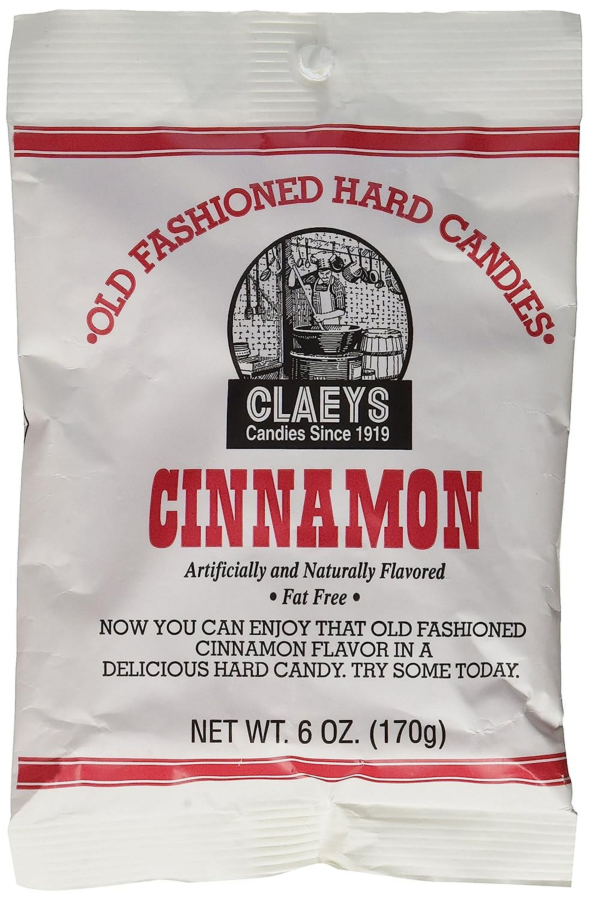 Claeys Candies Cinnamon - Old Fashioned Hard Candy - Arificially and ...
