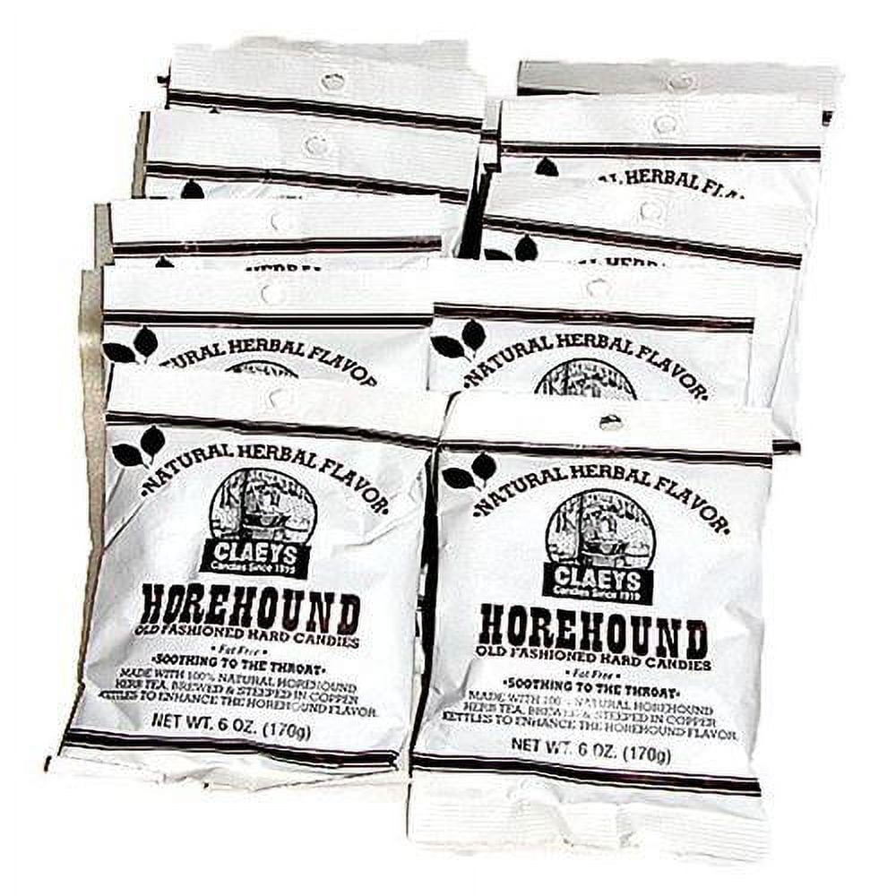 Claeys Horehound Old Fashioned Hard Candies - 6-oz. Bag - Walmart.com