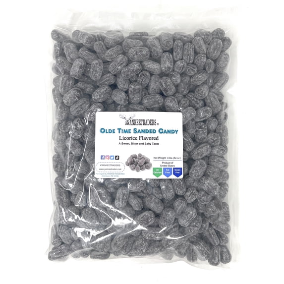 Yankee Traders Olde Time Licorice Sanded Candy Drops, 4 lbs ...