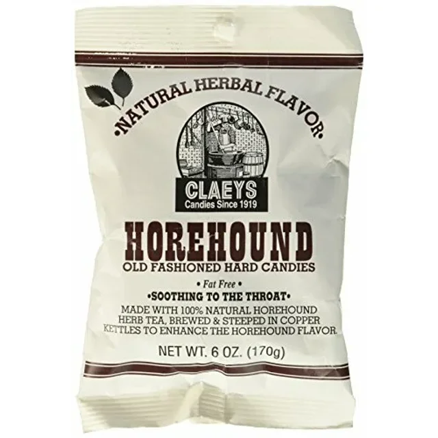 Claeys Old Fashioned Hard Candy, Horehound, 6 Ounce - Walmart.com