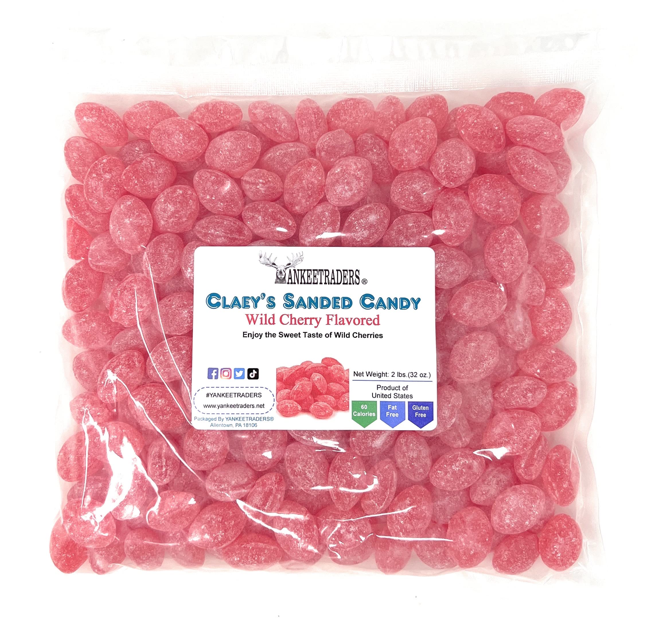 Claeys Sanded Candy Drops, BCF26 Wild Cherry, 2 Pound - Walmart.com
