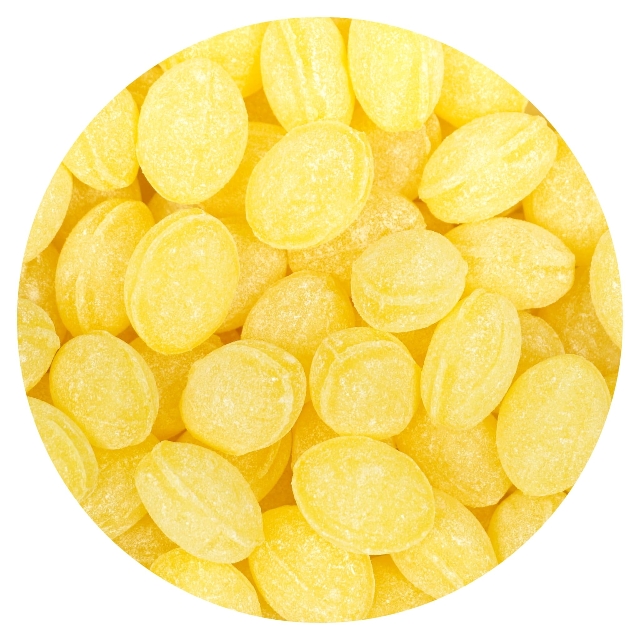Claey's Sanded Lemon Drops, Hard Sour Lemon Candy, 2lb Bulk Bag, Approx 144 Pieces - Walmart.com
