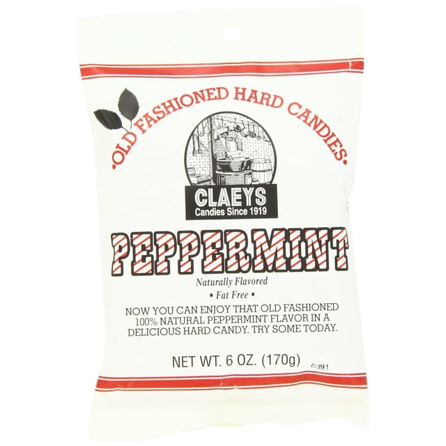 Claeys Sugared Hard Candy Peppermint - Walmart Business Supplies