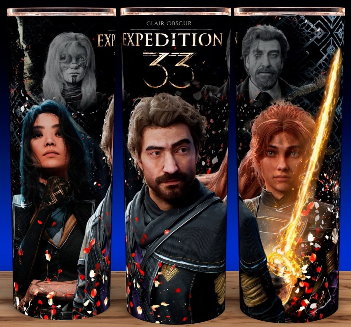 Clair Obscur Expedition 33 Gaming RPG Novelty Cup Mug Tumbler 20oz ...