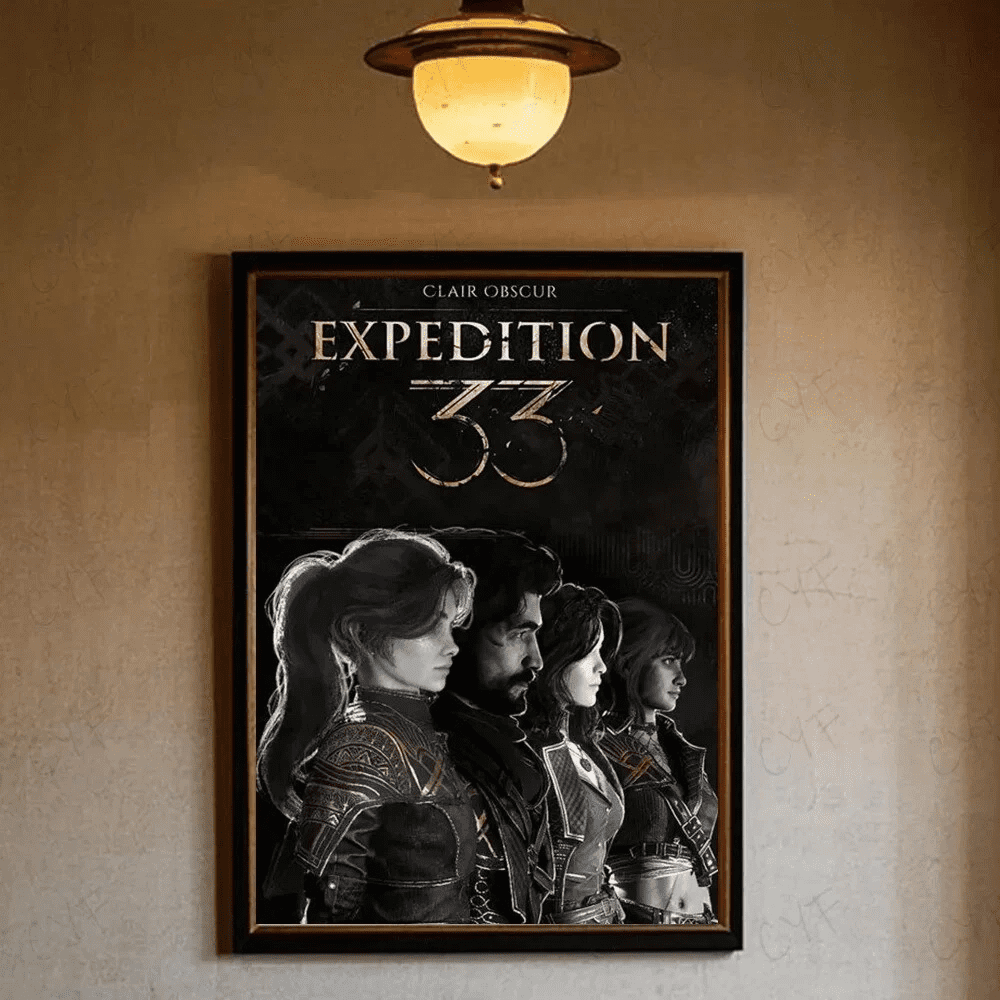 Clair Obscur Expedition 33 RPG Fantasy Gaming Wall Decor Poster&Canvas ...