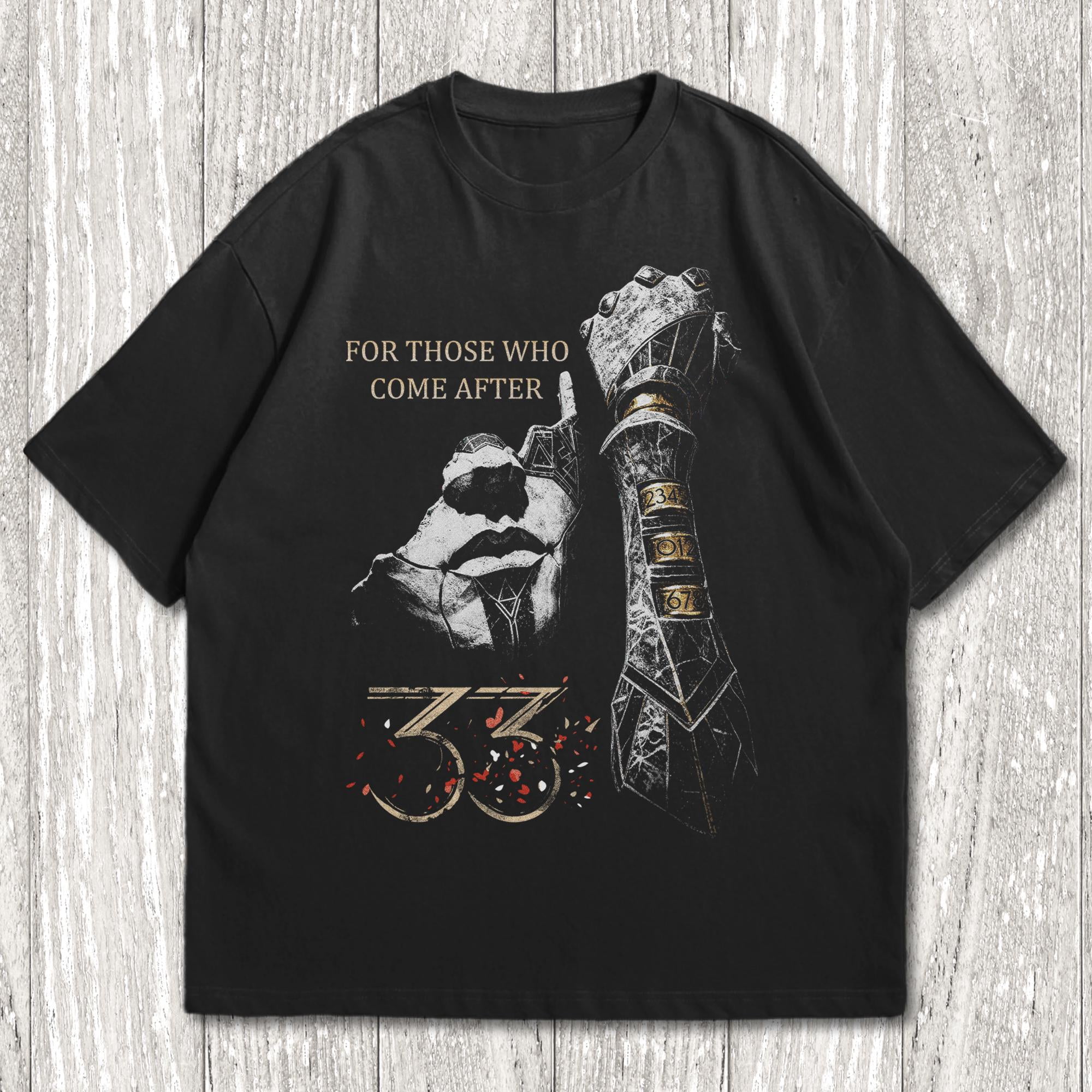 Clair Obscur Expedition 33 T-Shirt | For Those Who Come After, Alicia ...