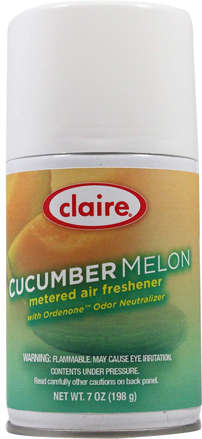 Claire 109 7 Oz. Cucumber Melon Metered Air Freshener Aerosol, 12-Pack ...