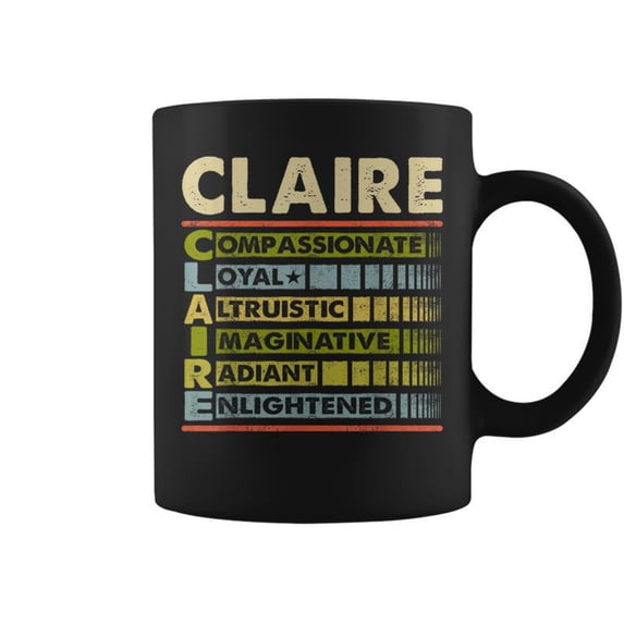 Claire Family Name Claire Last Name Team Coffee Mugs - Walmart.com