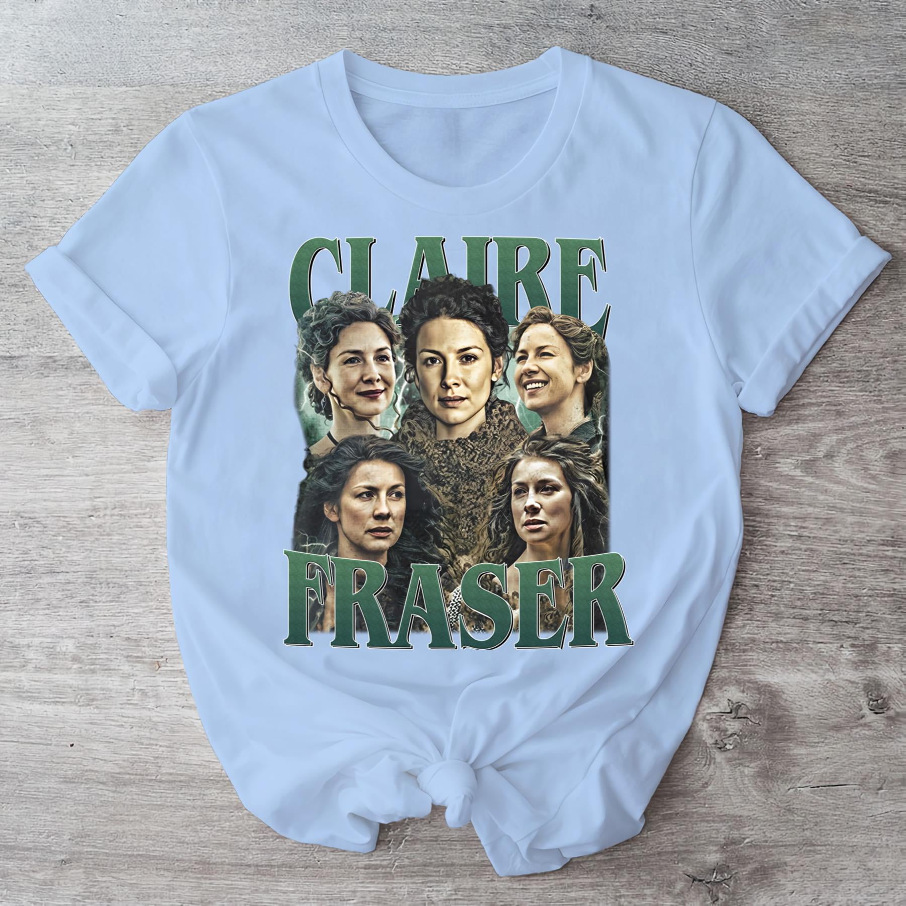 Claire Fraser Outlander Vintage BLACK T-Shirt, Gift For Women and Man ...