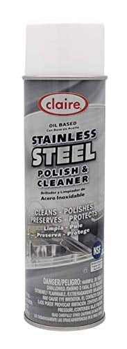 Claire Manufacturing CL8411PK Stainless Steel Polish Cleaner, 15 Ounce (Pack of 1) - Walmart.com