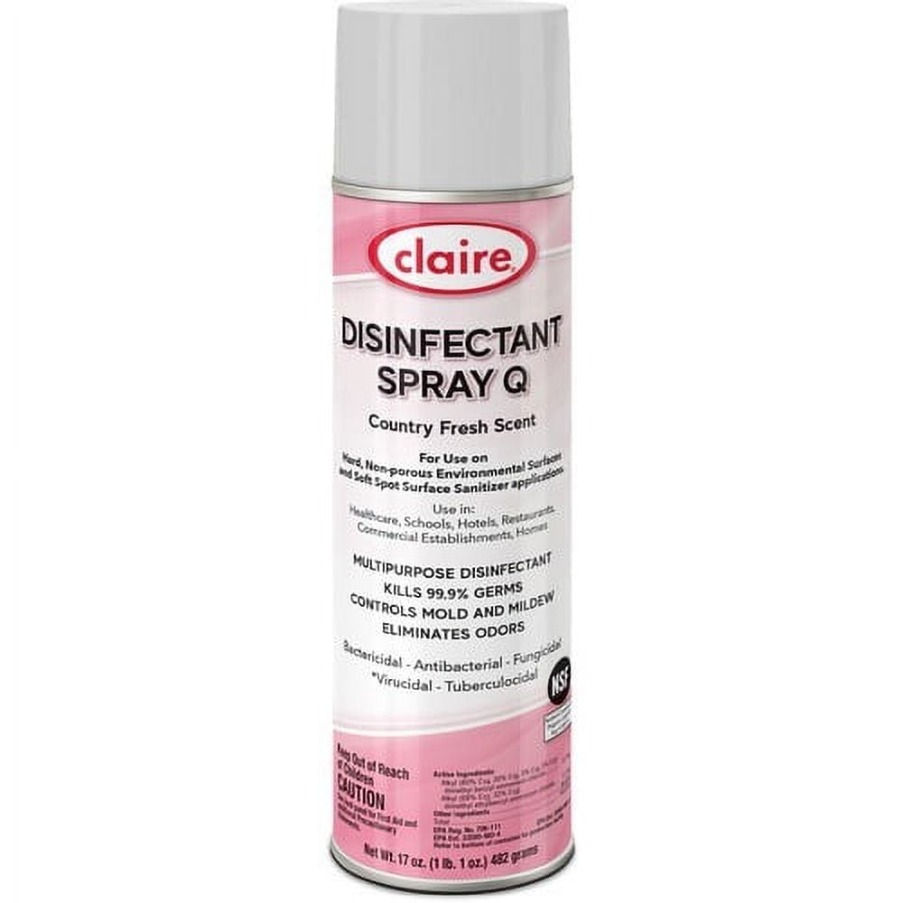 Claire Multipurpose Disinfectant Spray Ready-To-Use Spray - 17 fl oz (0 ...