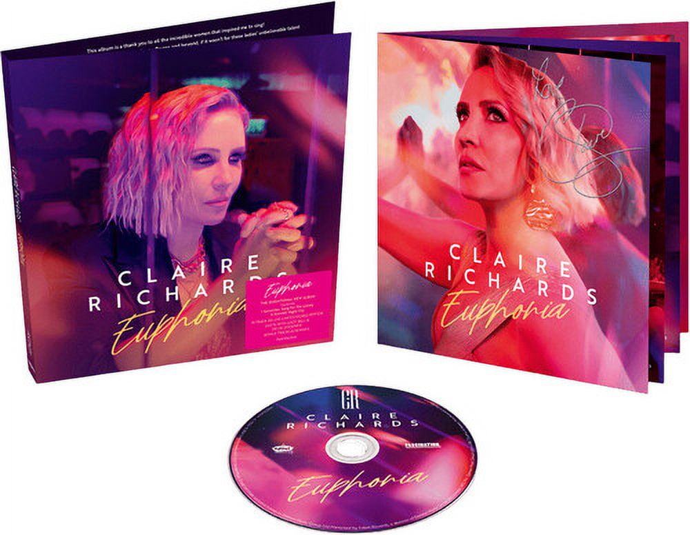 Claire Richards - Euphoria - Autographed Deluxe Edition - Music & Performance - CD - Walmart.com