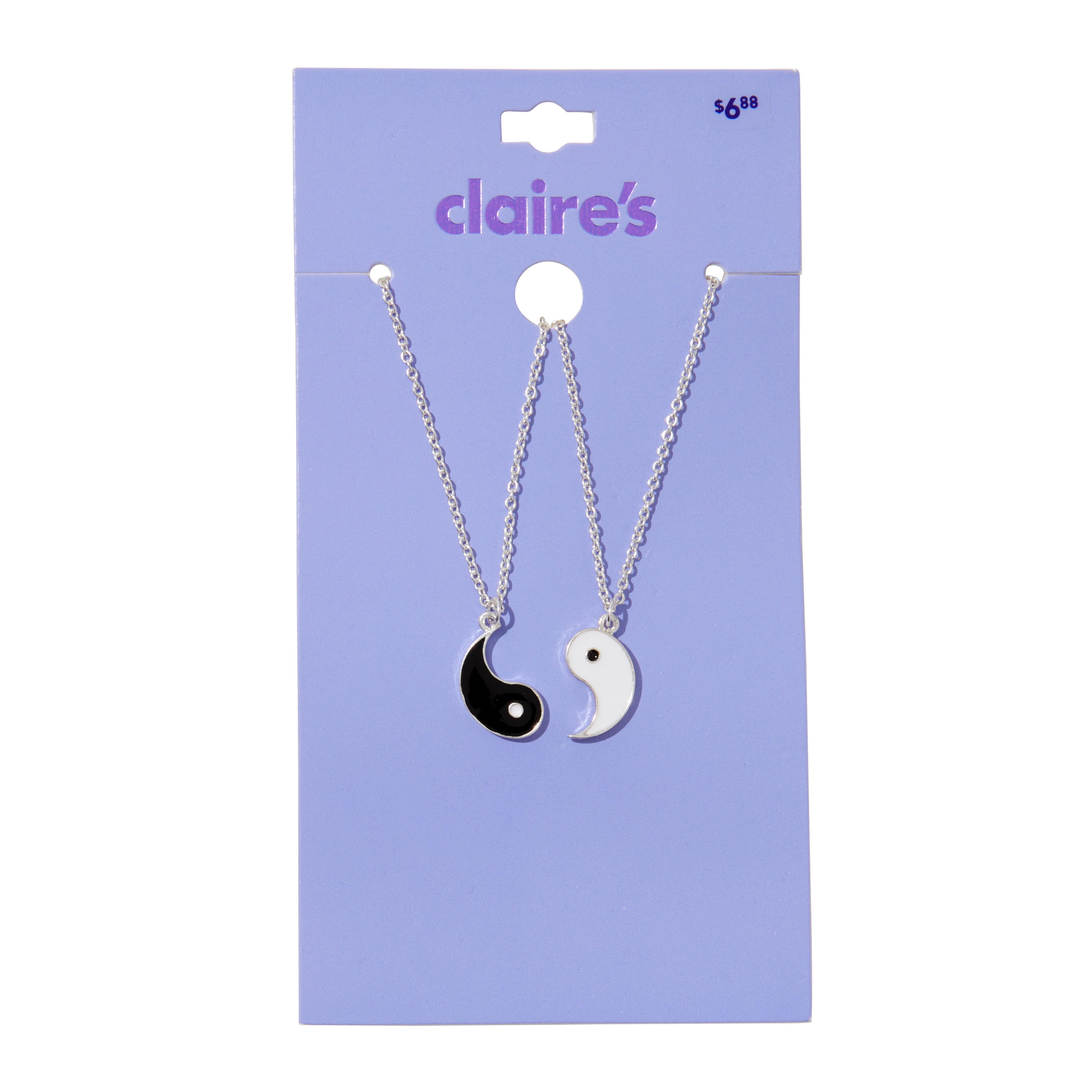 Claire s Best Friend Ying Yang Necklace Set