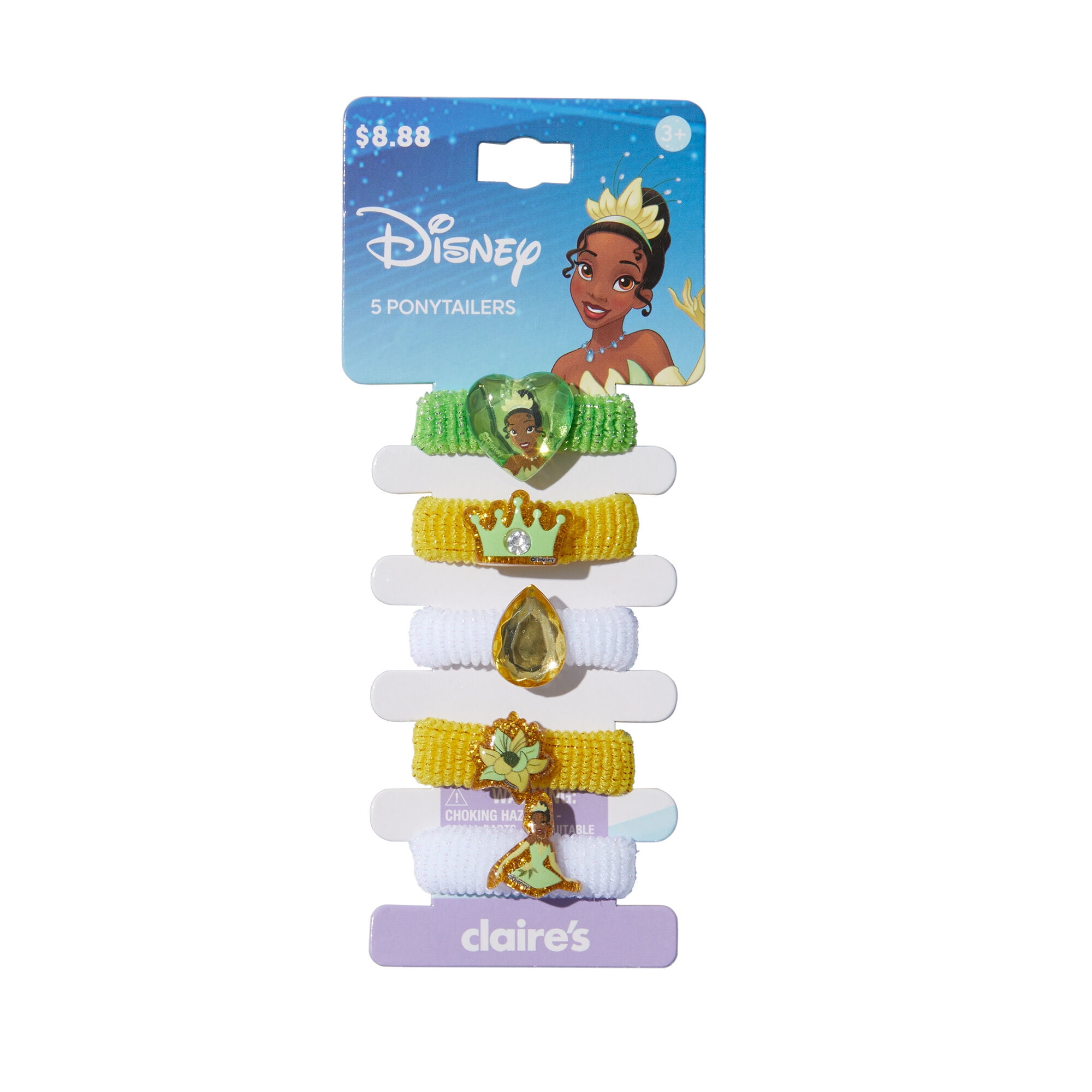 Claire's Disney Princess and the Frog Tiana Little Girl Ponytailers ...