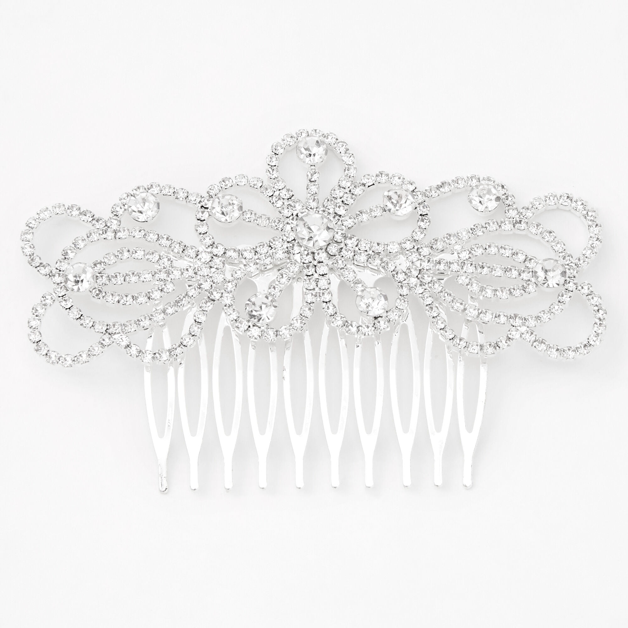 Claire's Gemstone Spiral Hair Comb - Walmart.com