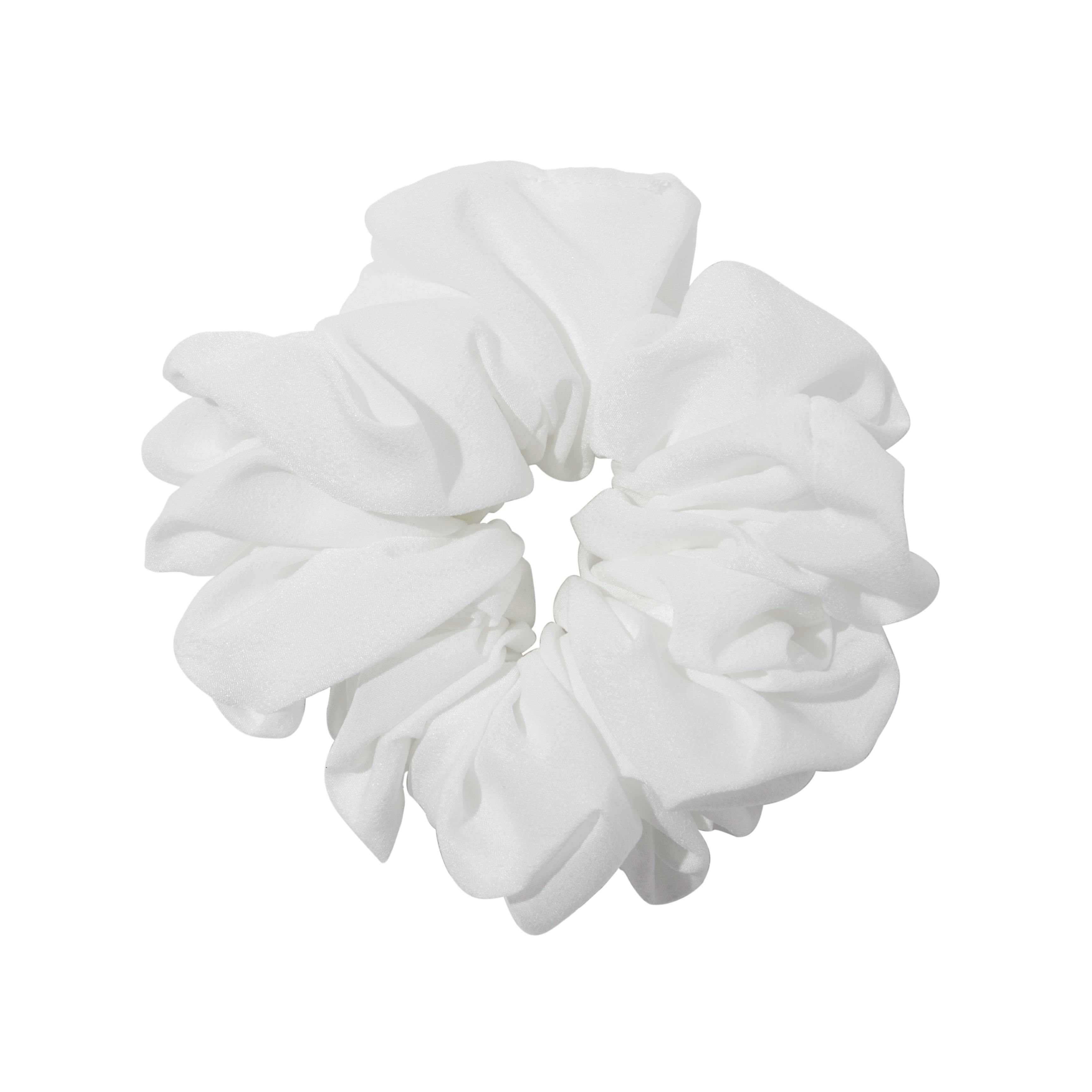 Claire's Giant White Chiffon Hair Scrunchie - Walmart.com