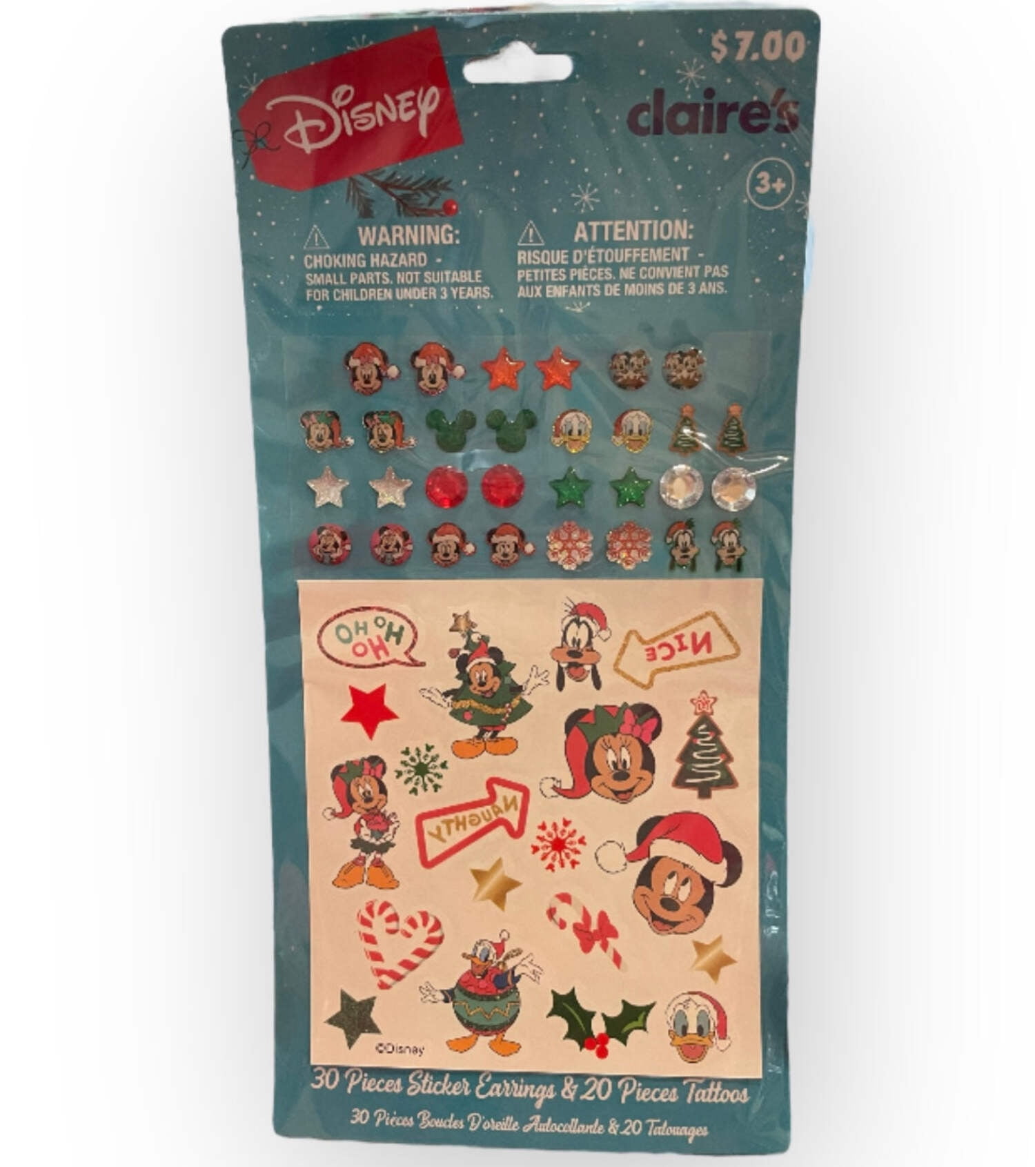 Claire's Girls Disney Mickey Mouse / Minnie Mouse Tattoo Sticker Set ...