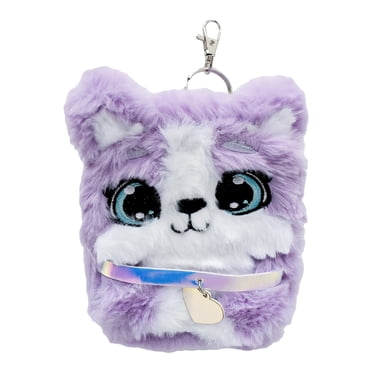 Claire's Black Cat Quilted Mini Backpack Keychain, PU - Walmart.com