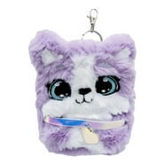 Claire's Black Cat Quilted Mini Backpack Keychain, PU - Walmart.com